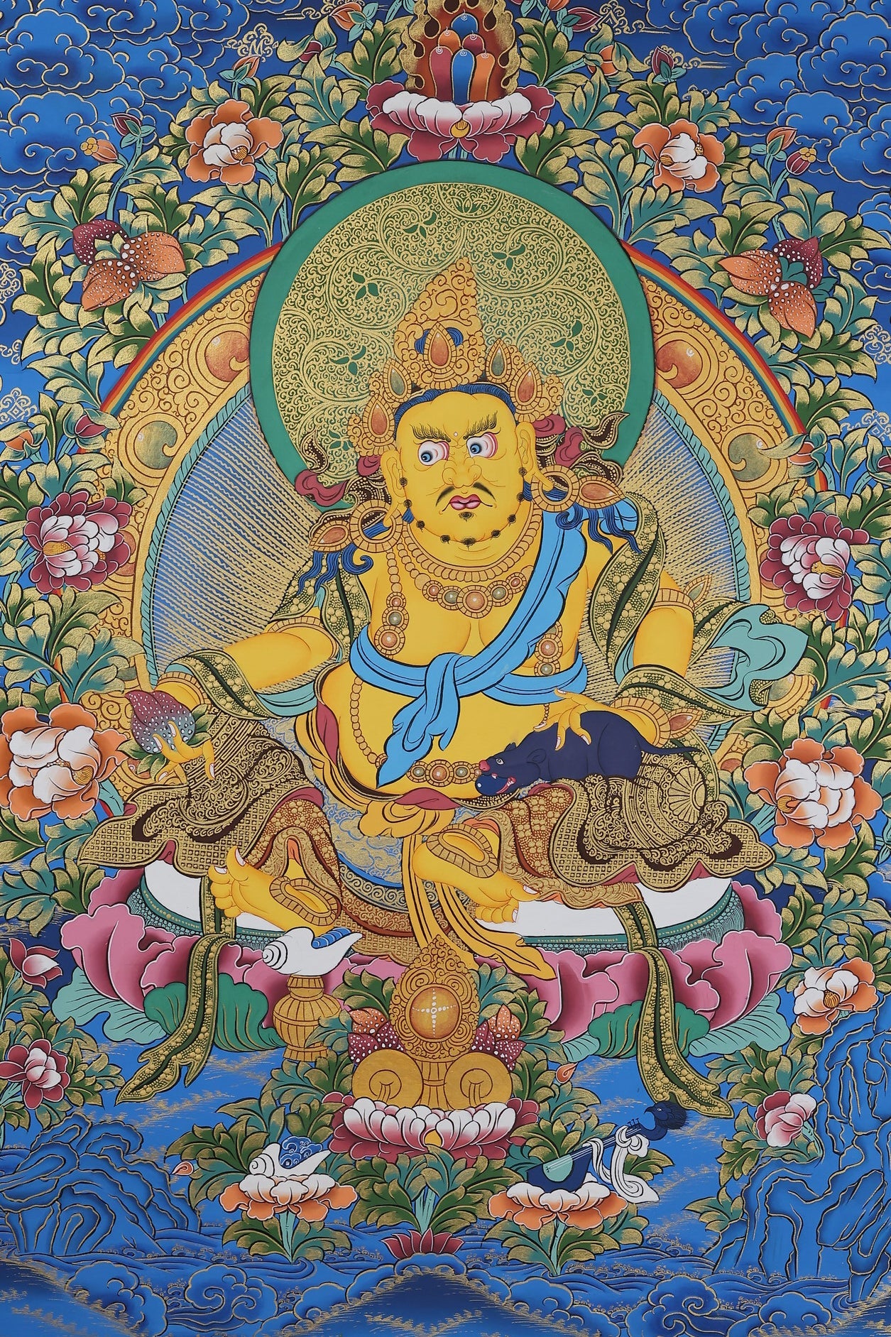 Tibetan Buddhist Culture: The Yellow Jambhala (Zhambhala) Merit Accumu