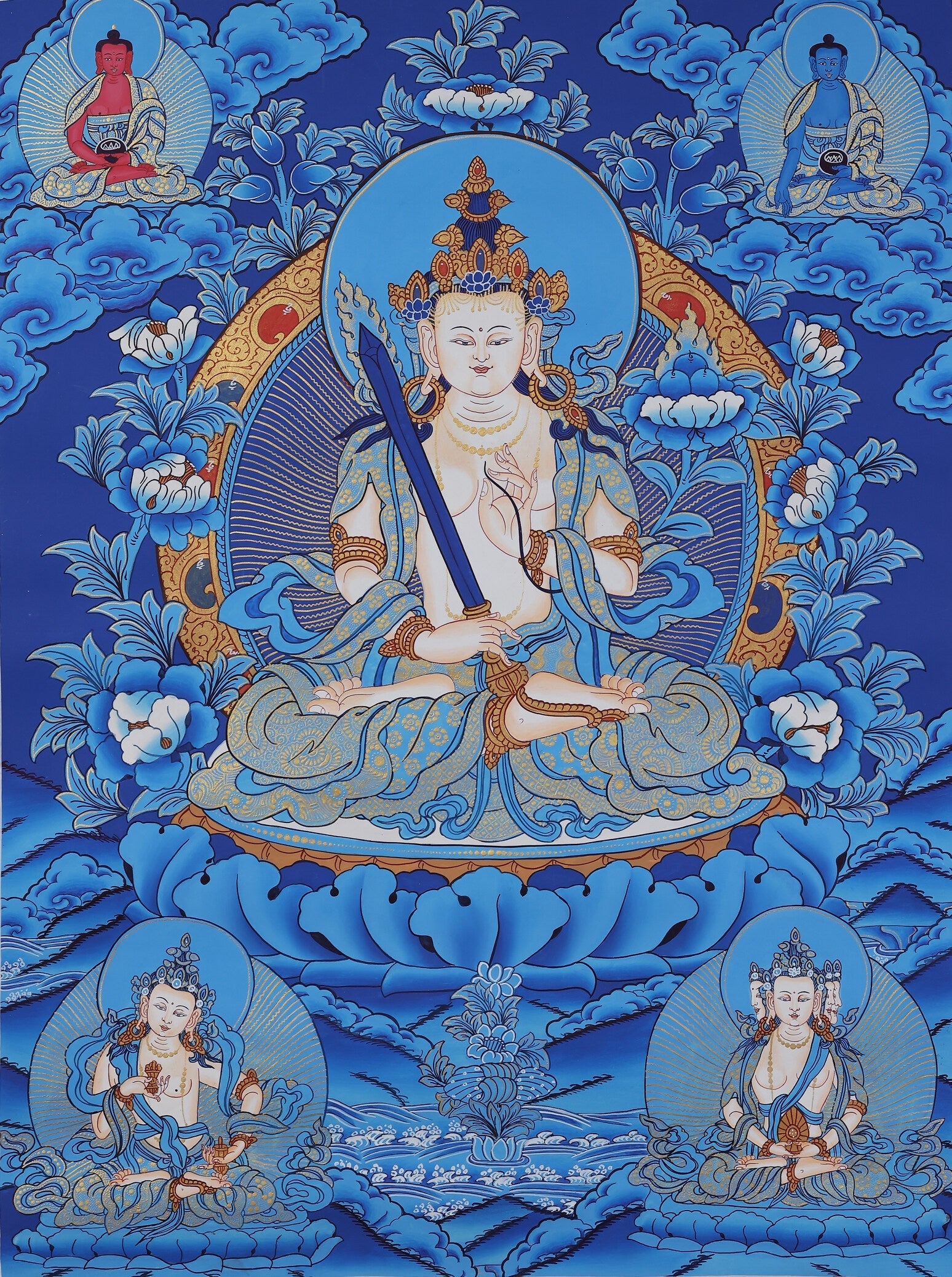 Tibetan Buddhist Culture: The Symbolism of Yellow Manjushri Wisdom Man