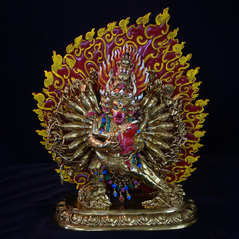 Protection from Obstacles (Buddha statues) – Tibetan Buddhist Culture