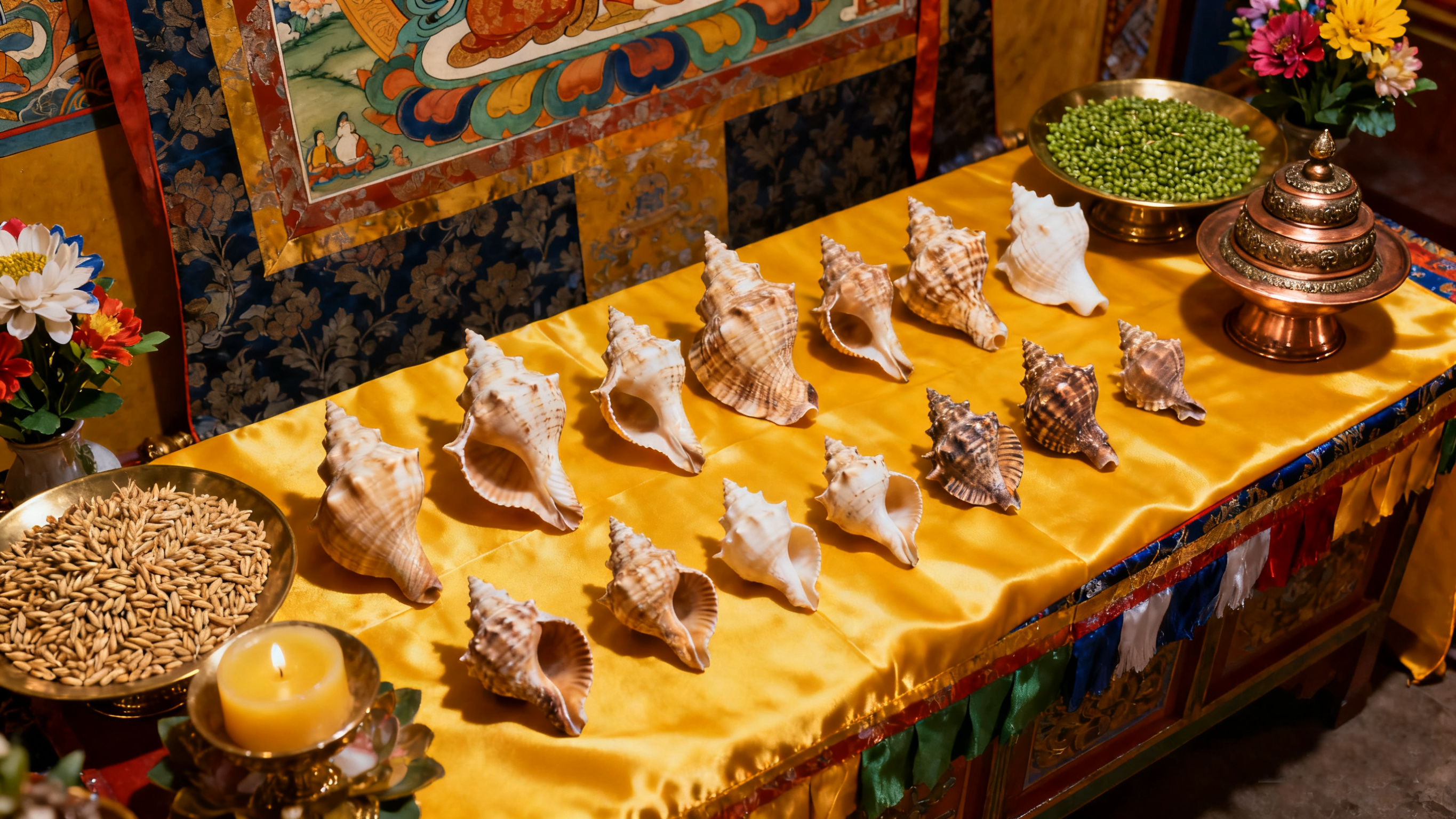 Conch Shell – Tibetan Buddhist Culture